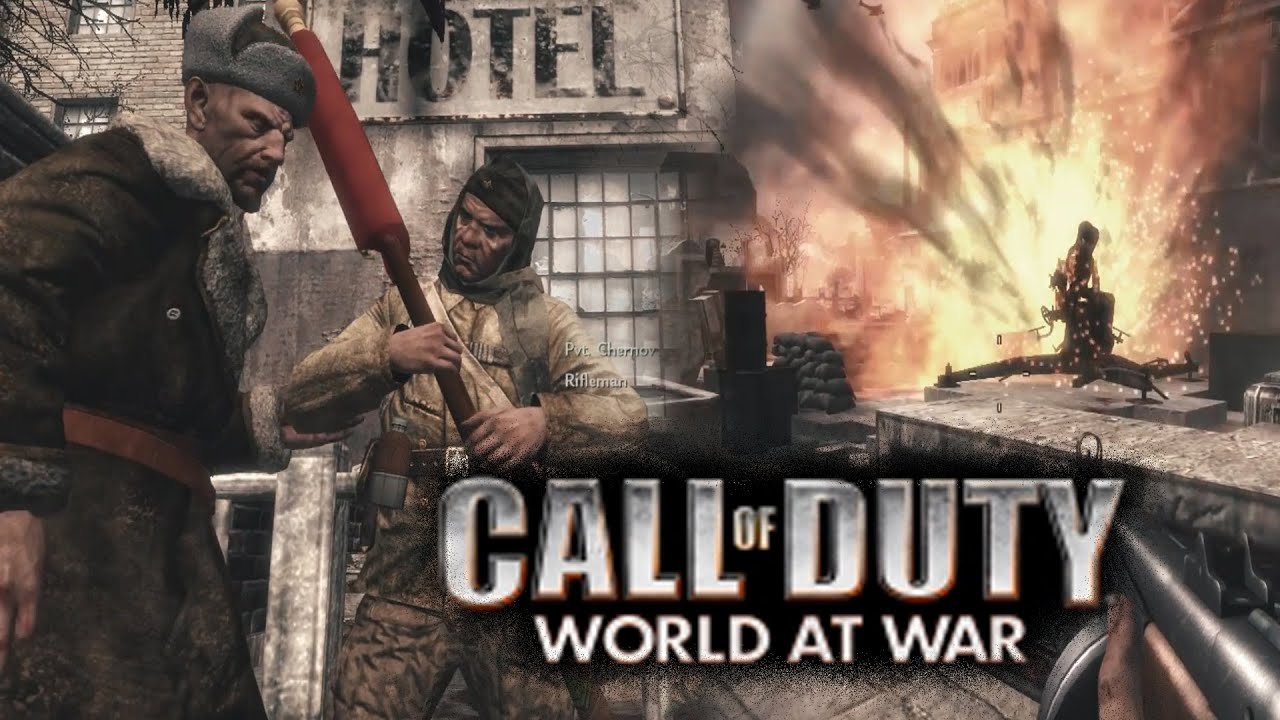 Heart of the Reich : Call Of Duty - World At War ! WW1 Walkthrough play ...