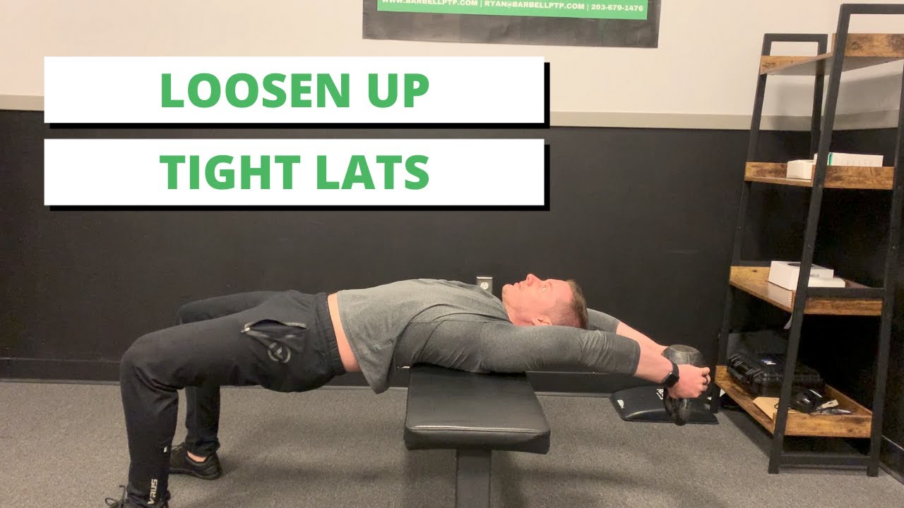3 Best Exercises for Tight Lats - YouTube