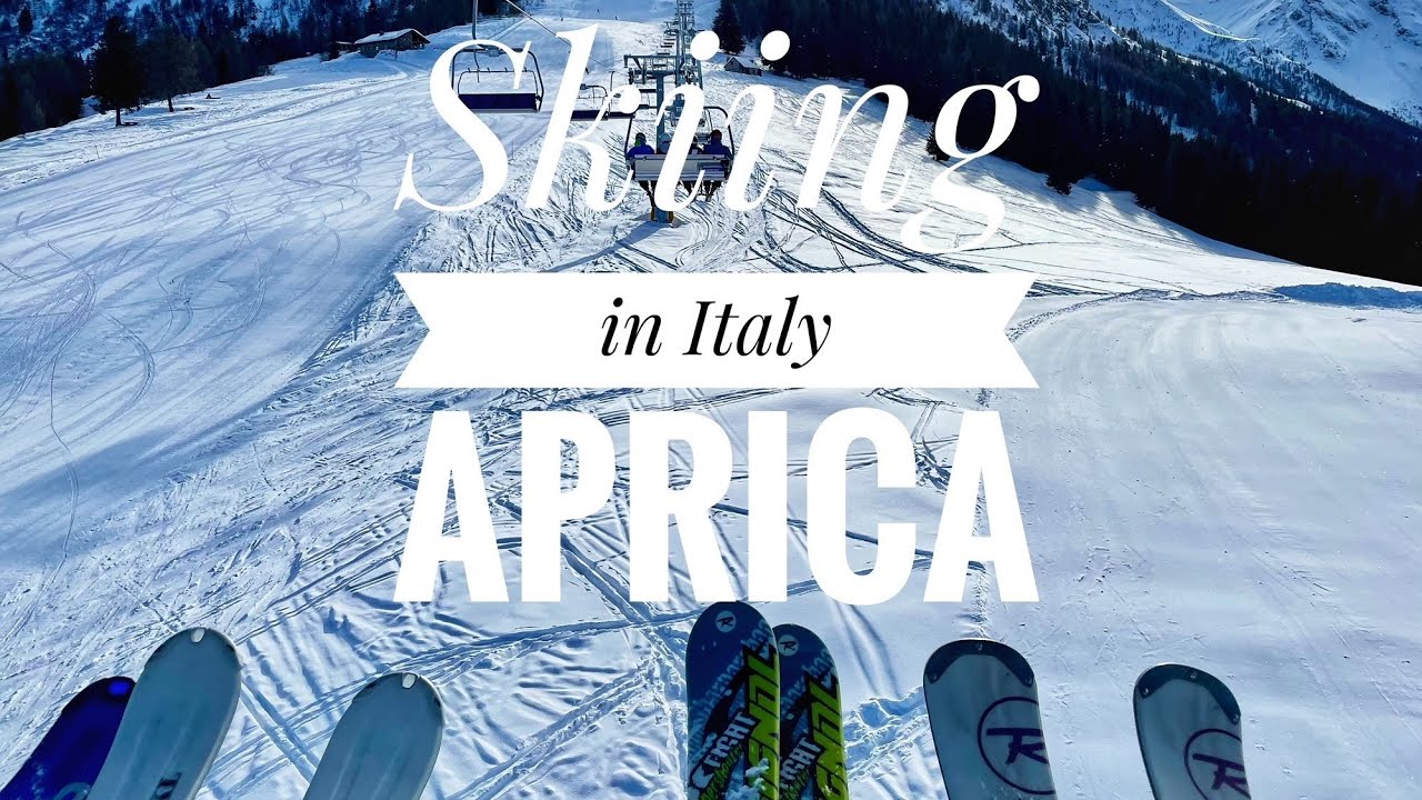 Skiing in Italy - Ski center Aprica - YouTube