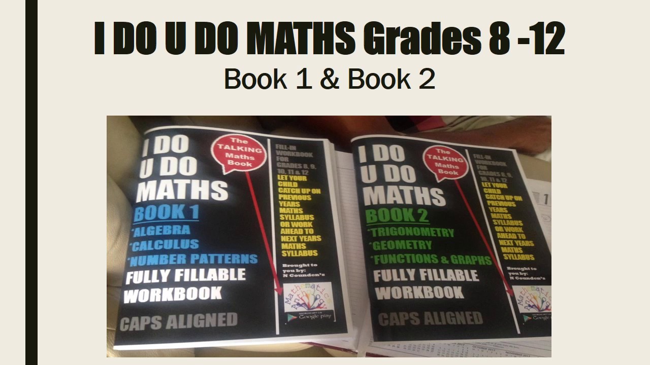 I DO U DO MATHS INFO VIDEO BOOKS 1 & 2 with voice narration - YouTube
