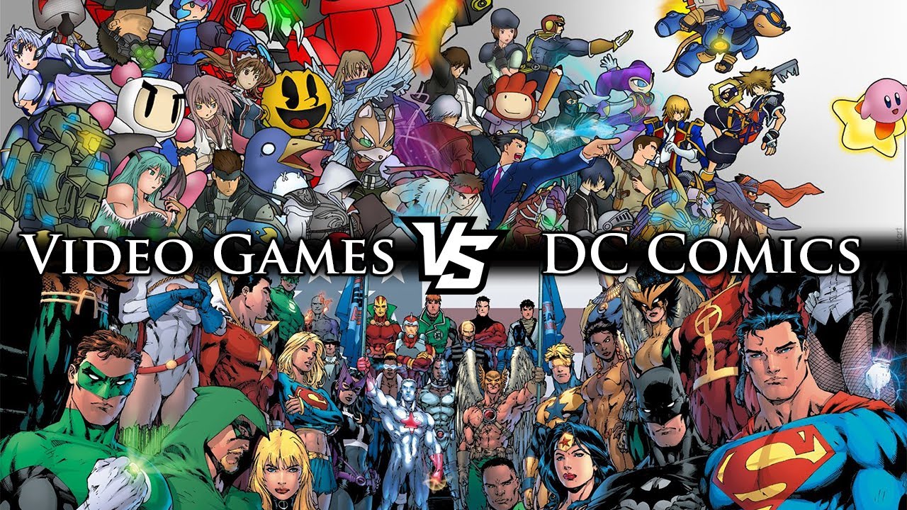 Video Games vs DC Comics | Battle Showdown - YouTube