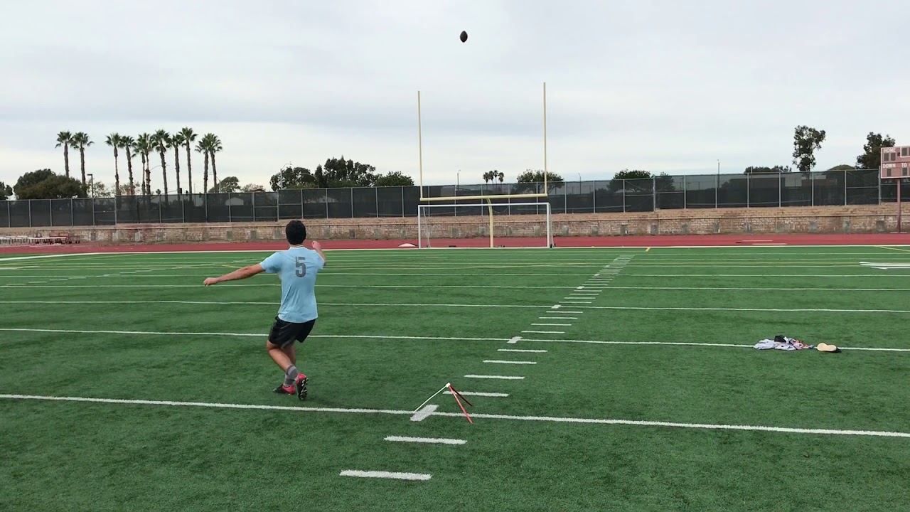 35 yd line right hash - YouTube