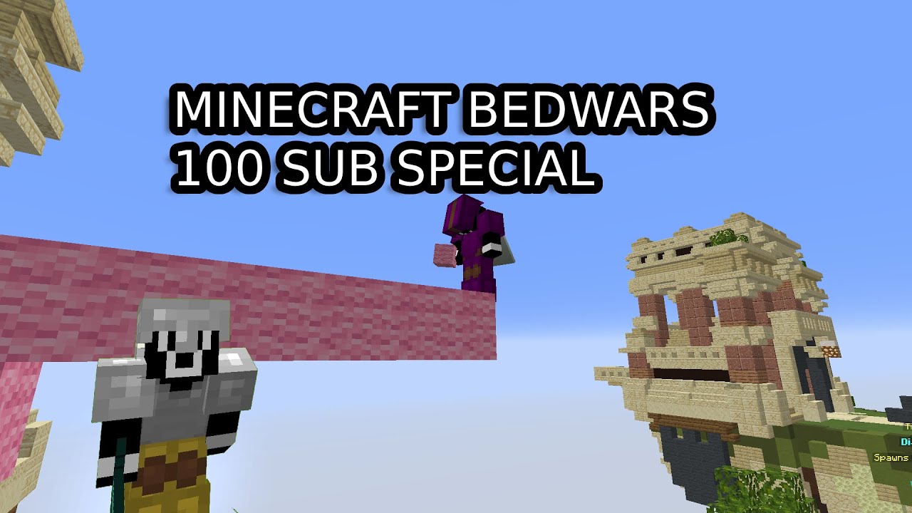 100 sub special bedwars tourney - YouTube