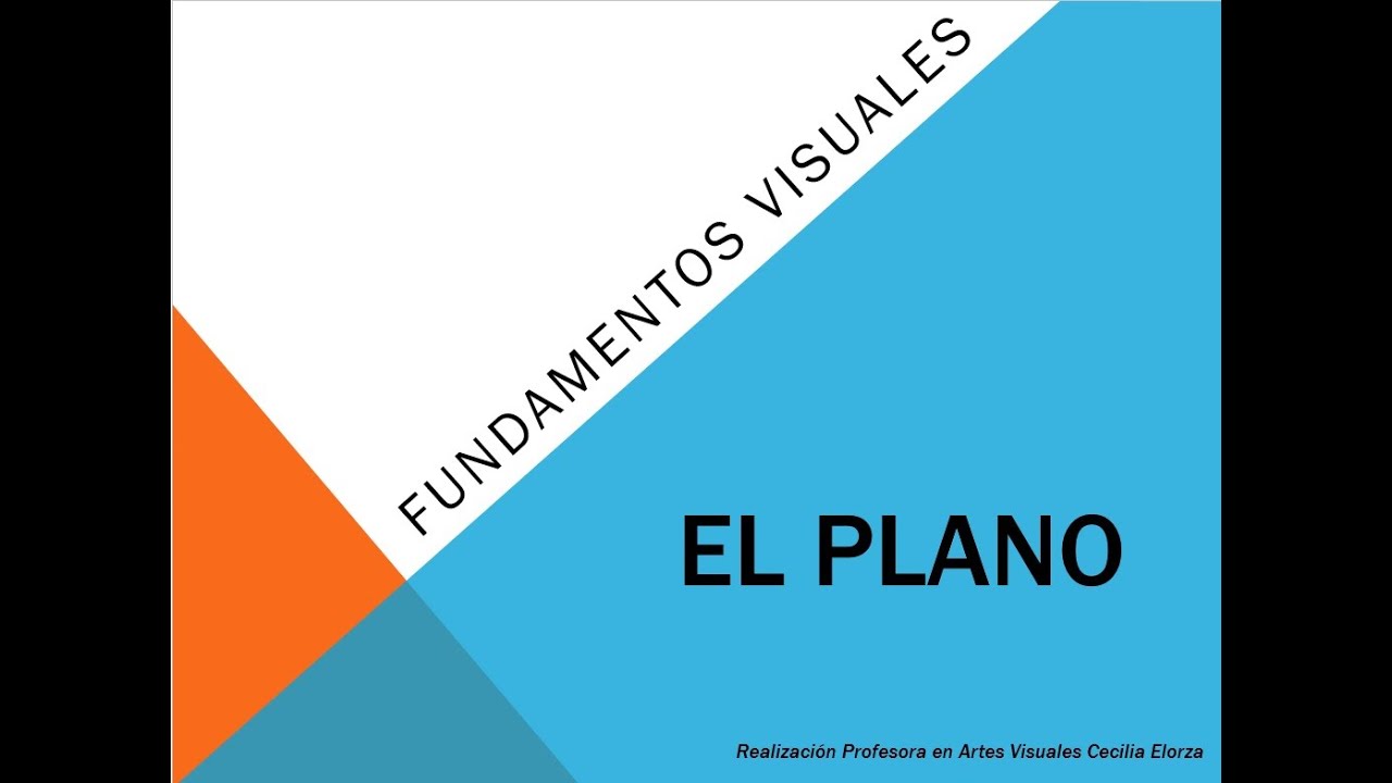 EL PLANO - Realización Profesora en Artes Visuales Cecilia Elorza - YouTube
