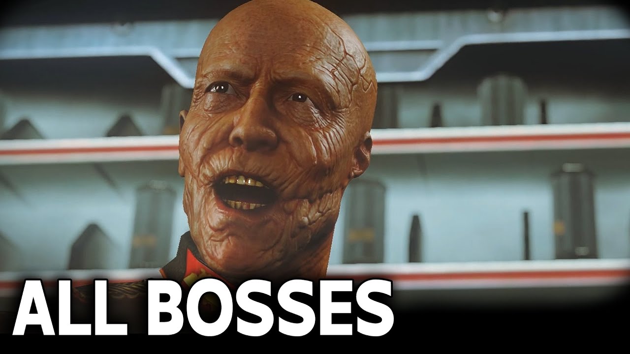 Wolfenstein: The New Order - ALL BOSSES & Ending - YouTube