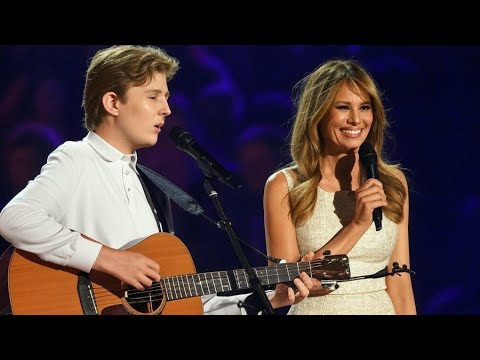 I Found Truth So Clear || Barron Trump Singing and Melania Trump ...
