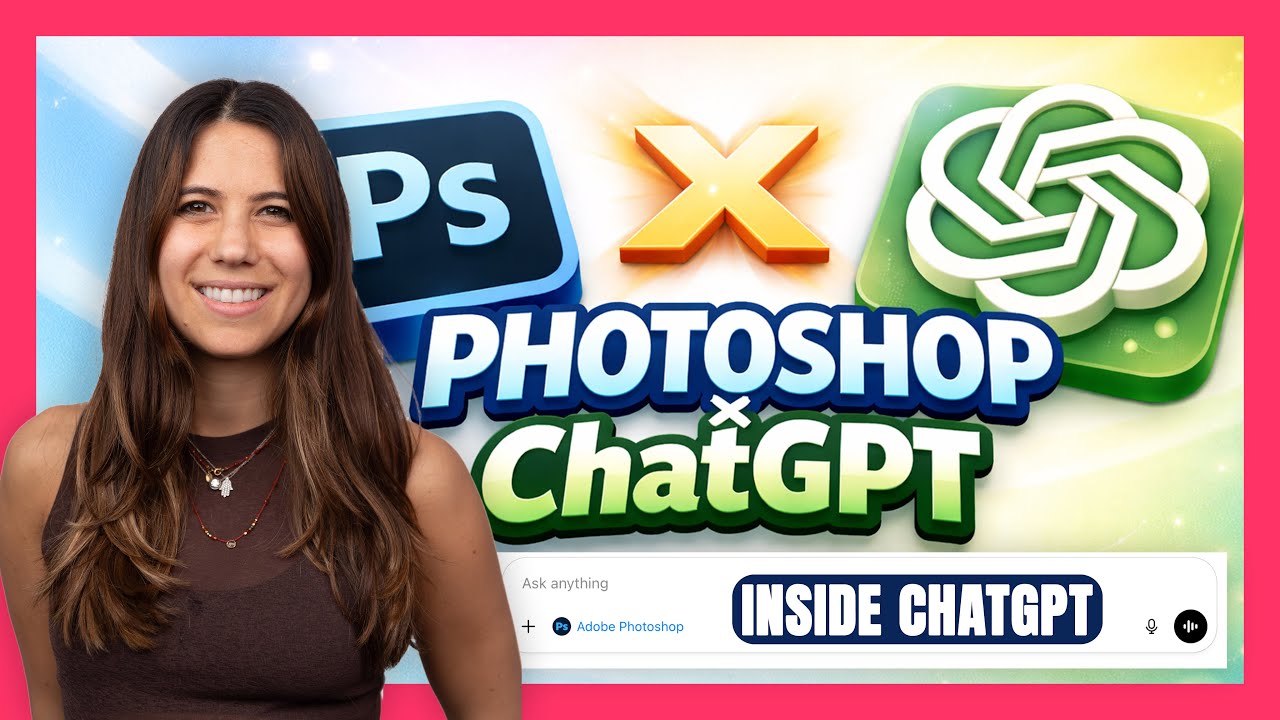 How to Use Photoshop Inside ChatGPT (AI Image Editing Tutorial) - YouTube