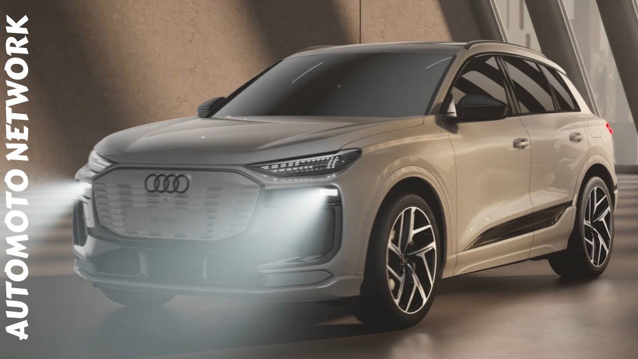 2025 Audi Q6 e-tron – LED head lights plus matrix LED head lights ...