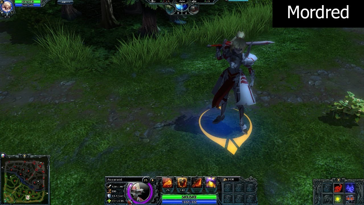 Hon Mod Anime Accursed Mordred - YouTube