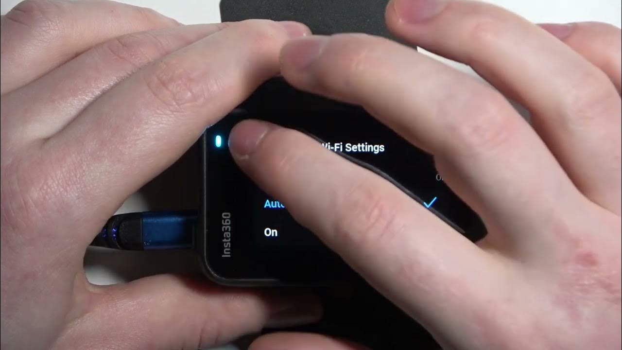 How To Enable & Disable WiFi on Insta360 Ace Pro Device? Connect to Network Checkup! - YouTube