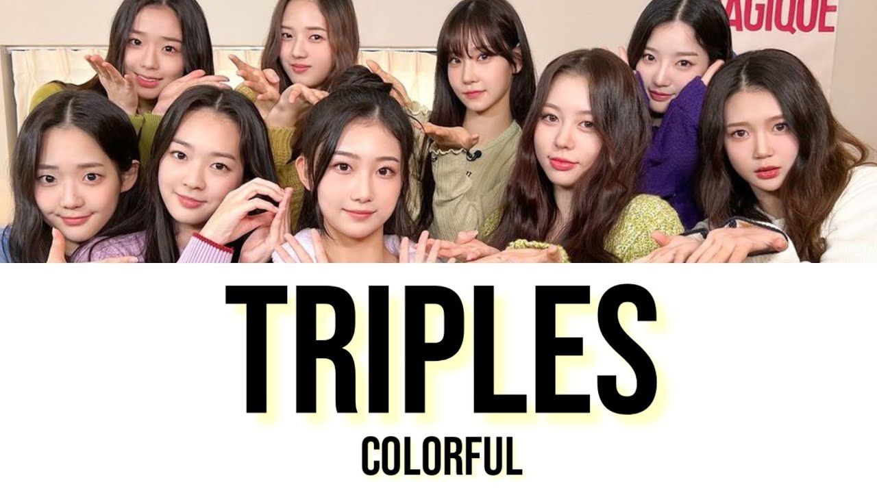 TripleS - Colorful (lyric video)☘ - YouTube