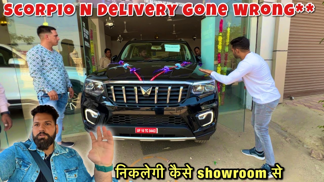 Taking Delivery of New Scorpio N Big Daddy of SUVs | Delivery Time Pe ...