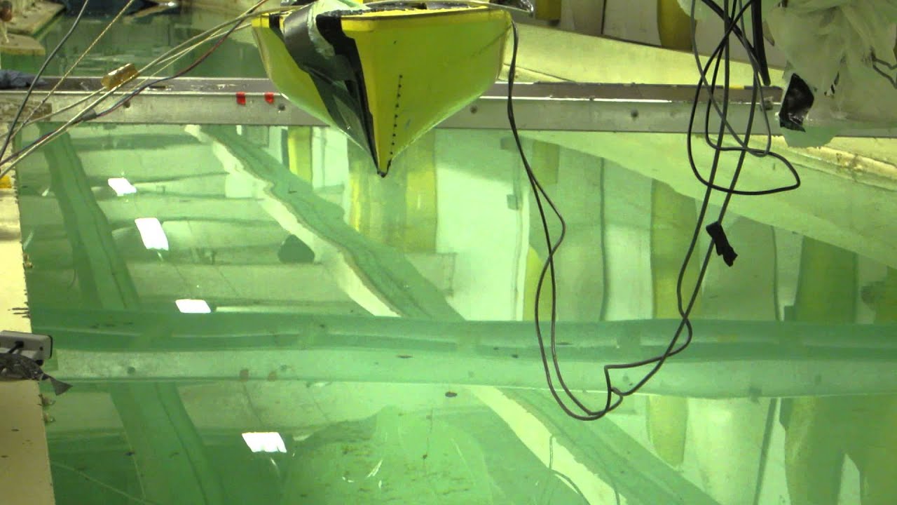 Drop Tests of a Lifeboat Hull - YouTube