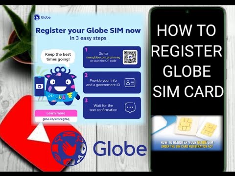 How to Register Globe Sim Card Number || BLAGS NI BUDANG vlog 53 || # ...