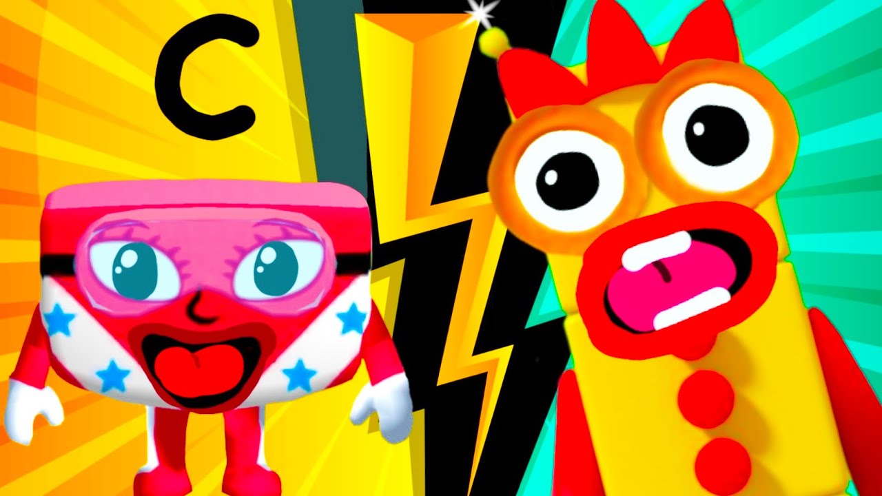 Numberblocks Alphablocks Crossover C and 3 - YouTube