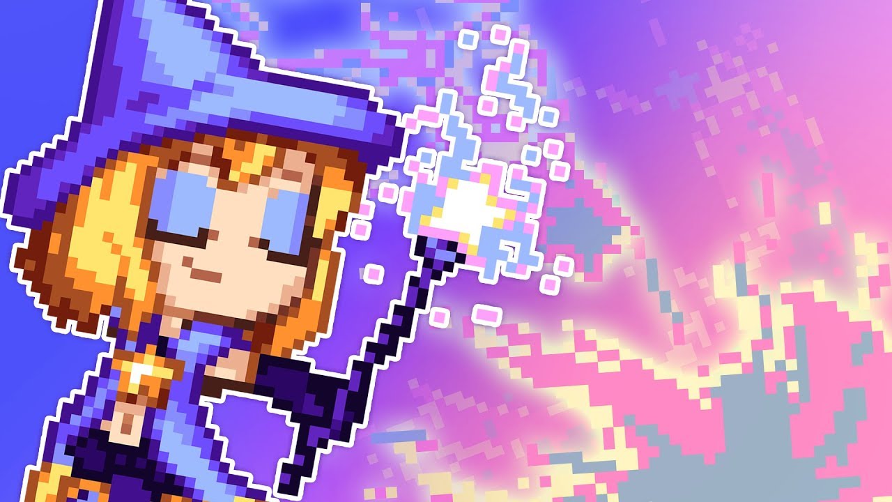 ANIMATION Process - Mage ATTACK: Pixel Game sprite - YouTube