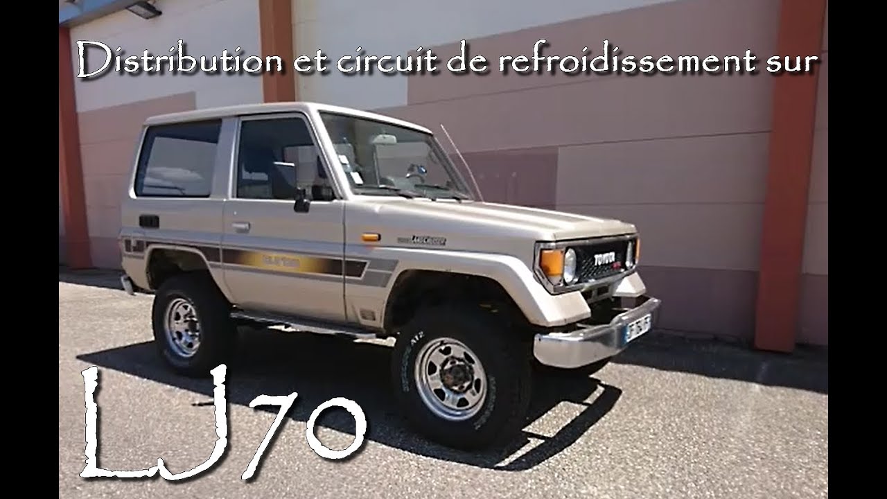 Distribution et Refroidissement sur LJ70 Toyota Land Cruiser - YouTube