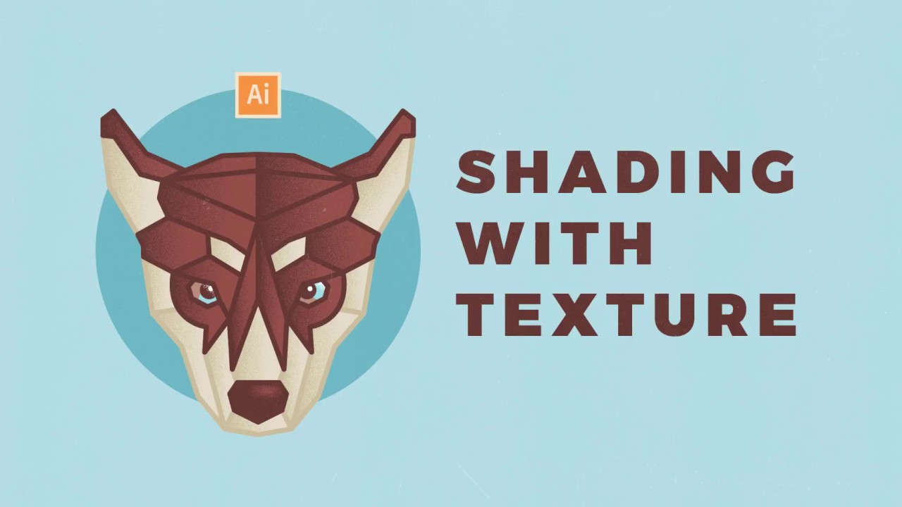 Shading With Texture in Illustrator - YouTube