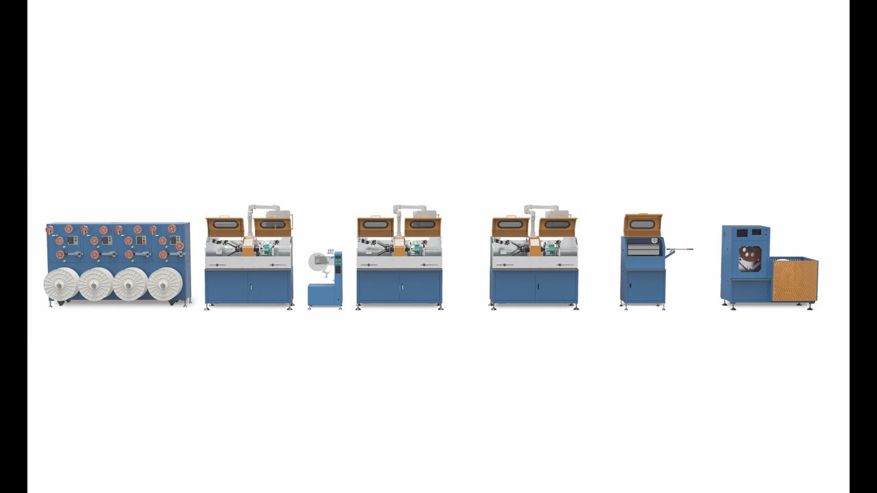 Speed testing of taping machine - YouTube