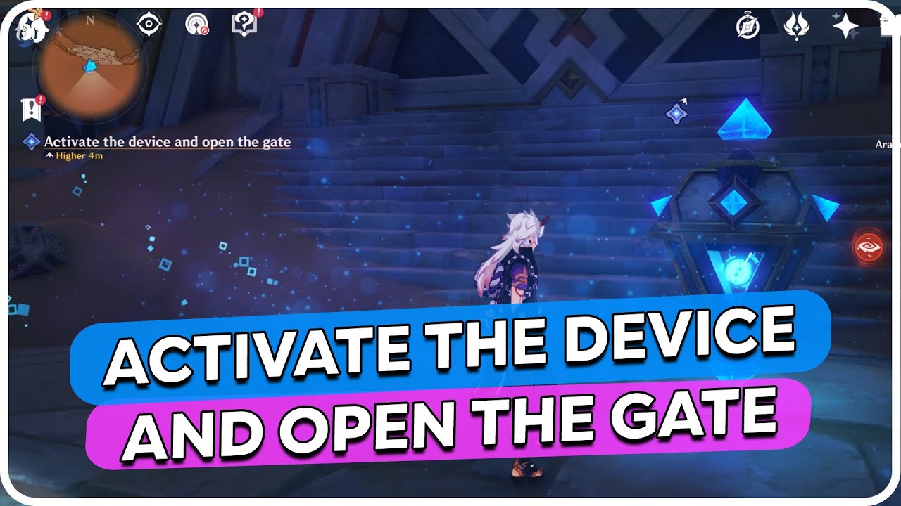 Activate the Device and Open the Gate Genshin Impact - YouTube