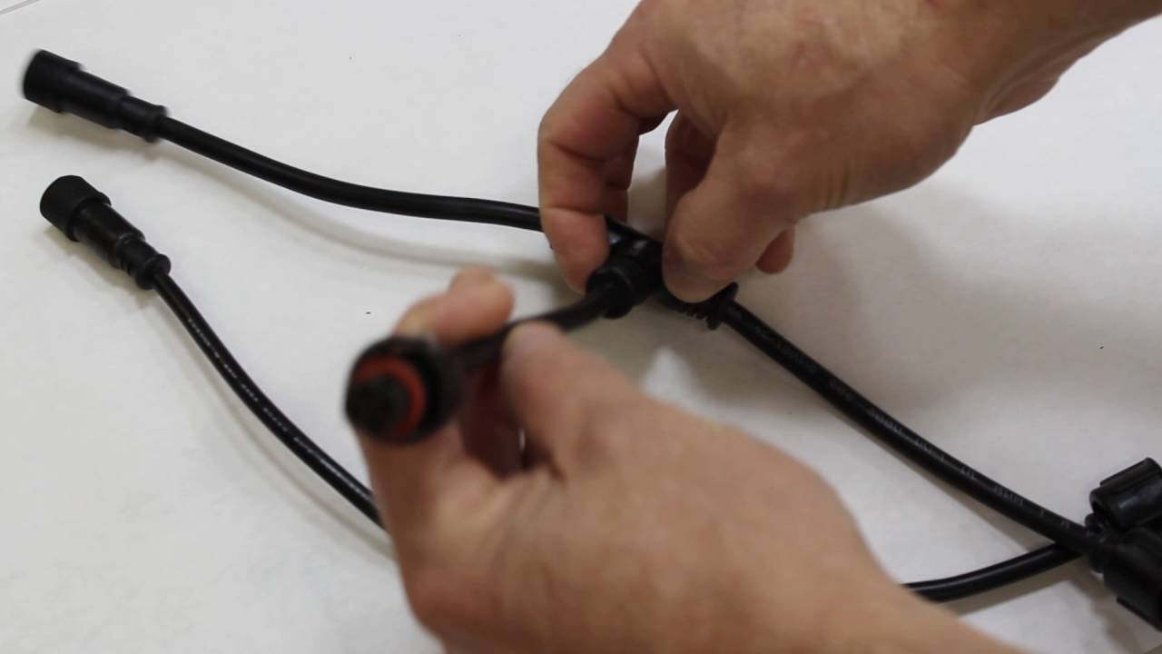 Four Core Tees for Power Injection - YouTube