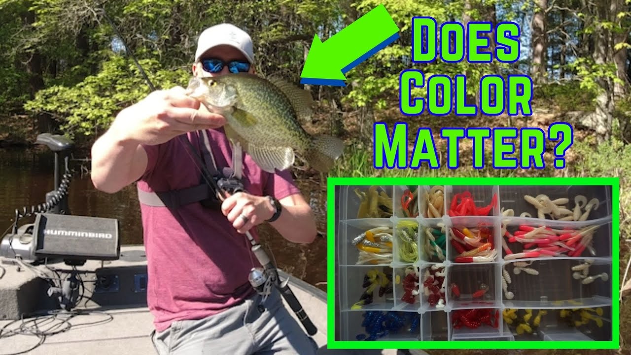 Spring Crappie Fishing - Lure Color Challenge! Does Color Matter ...