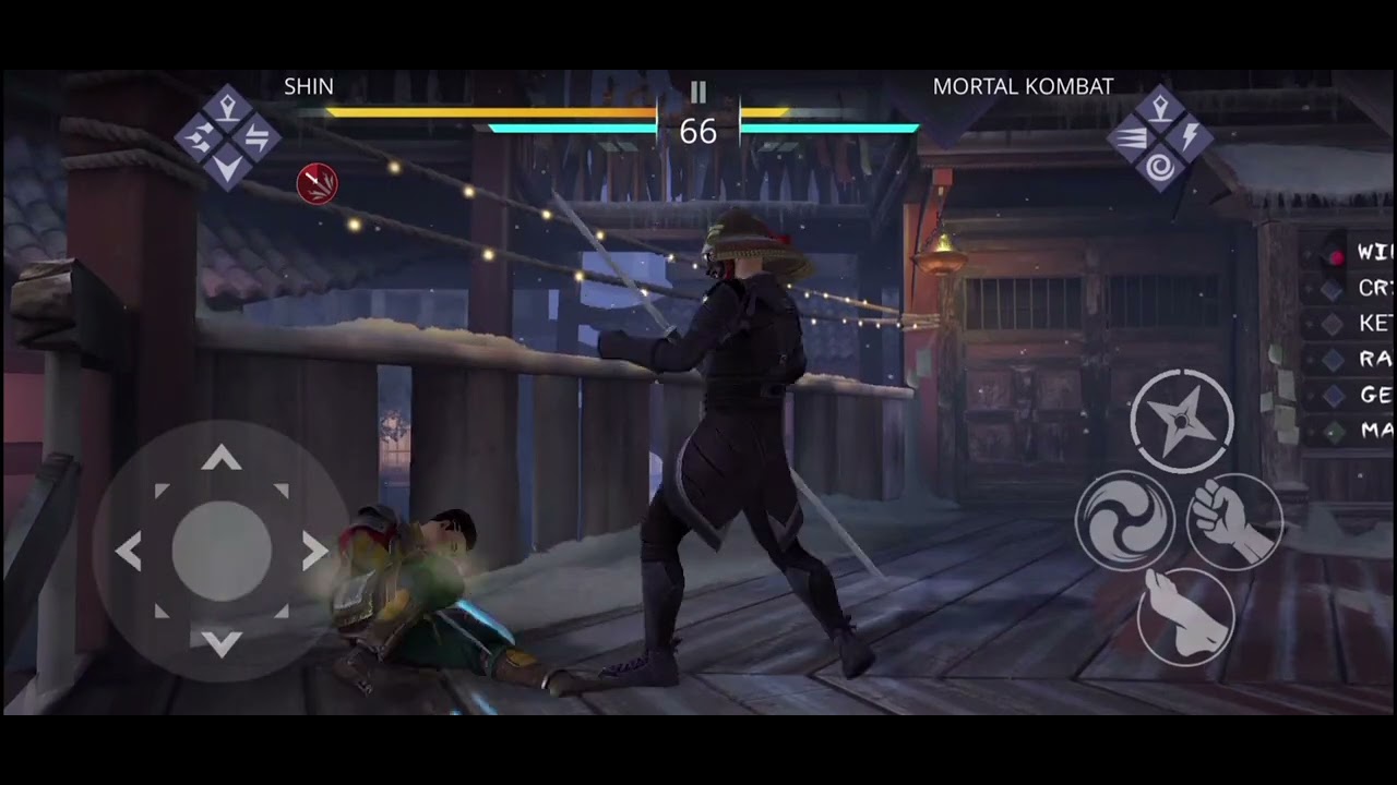 Shadow Fight 3 SHIN VS MORTAL KOMBAT - YouTube