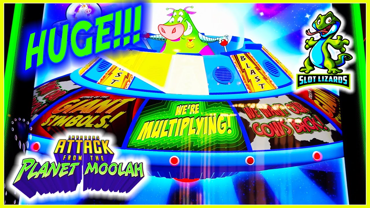 OMG! HUGE BONUS WIN! COMEBACK CITY! Invaders Attack From The Planet ...