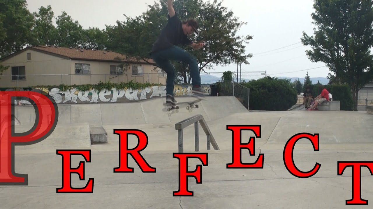 Perfect Heelflip Frontside Boardslide!!! - YouTube