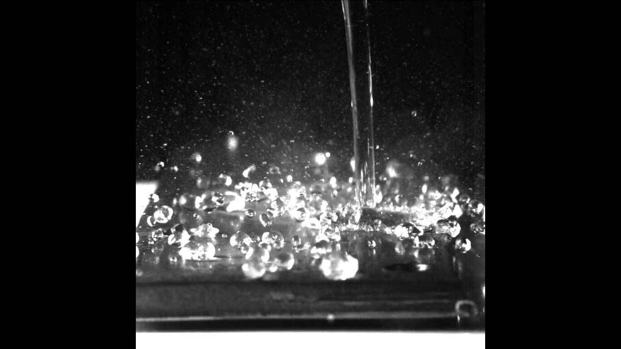 Leidenfrost effect: Impinging jet of water - YouTube