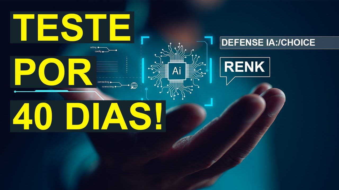 Lançamento Oficial do Renk Defense IA + Condição imperdível - YouTube