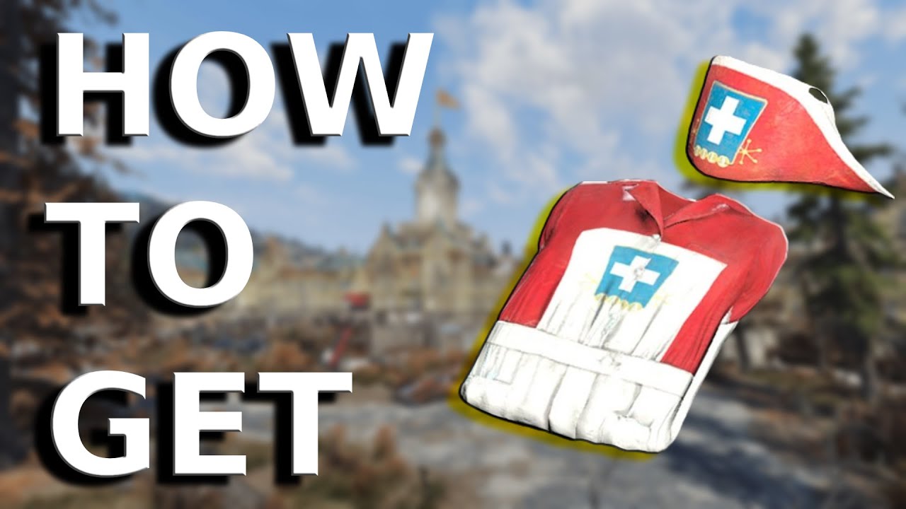 Fallout 76 - how to get the red asylum dress [2024] - YouTube