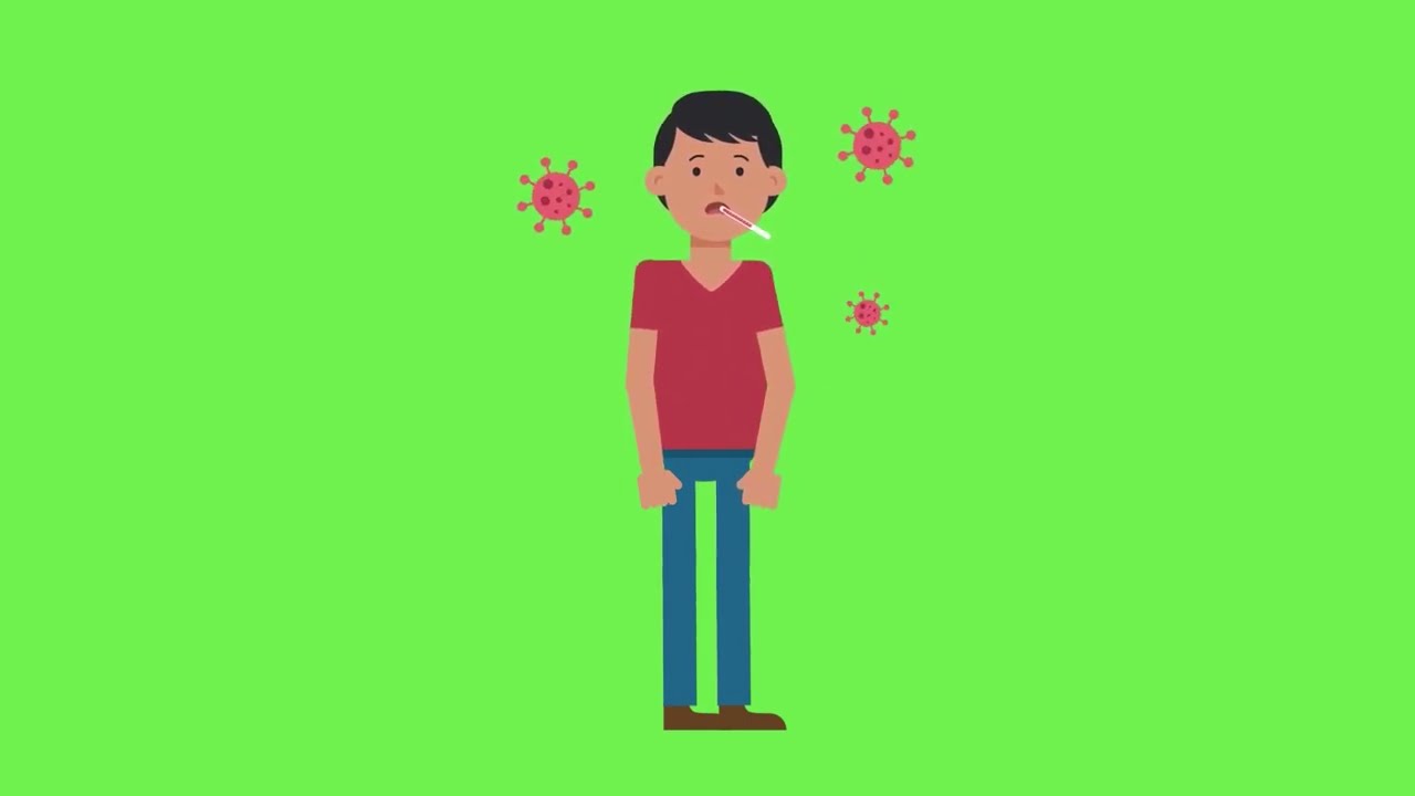 💚 FREE GREEN SCREEN SICK MAN ANIMATION | BILAL CREATION PRODUCTION ...