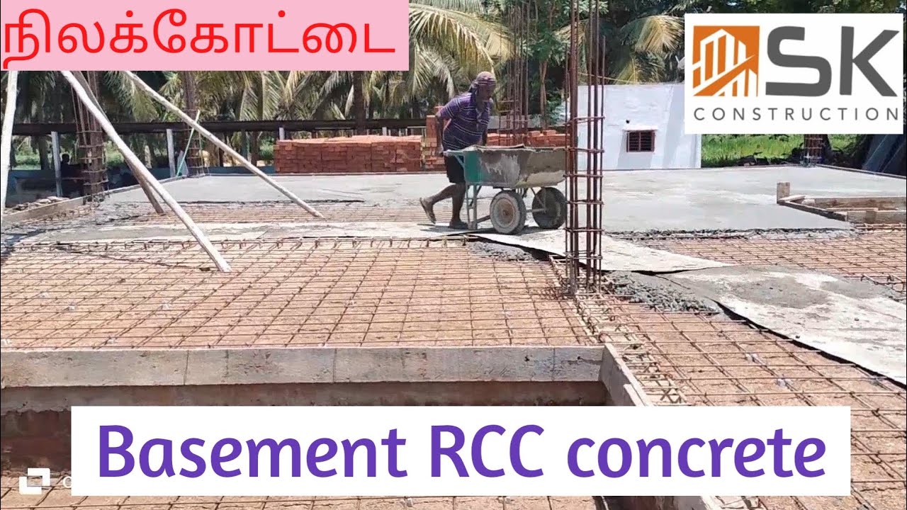 # Basement RCC concrete # important notes #sk construction #karthick ...