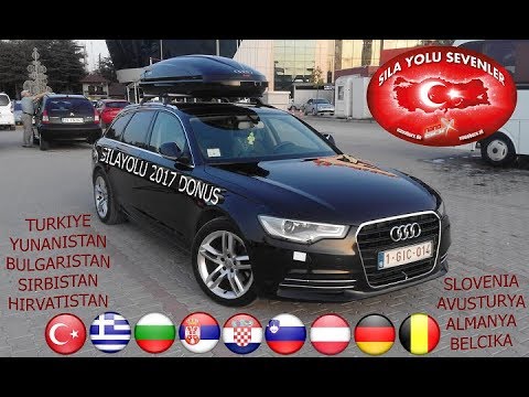 SilaYolu 2017 Turkiye / Eskisehir den cikis : 24/08 - Belcika / Bruksel : 27/08