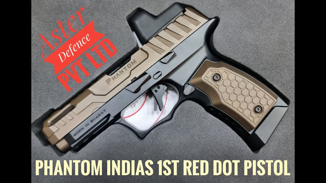 Phantom 32 Red dot Pistol || India ka pehla Pistol || Nanda CHEETAH ...