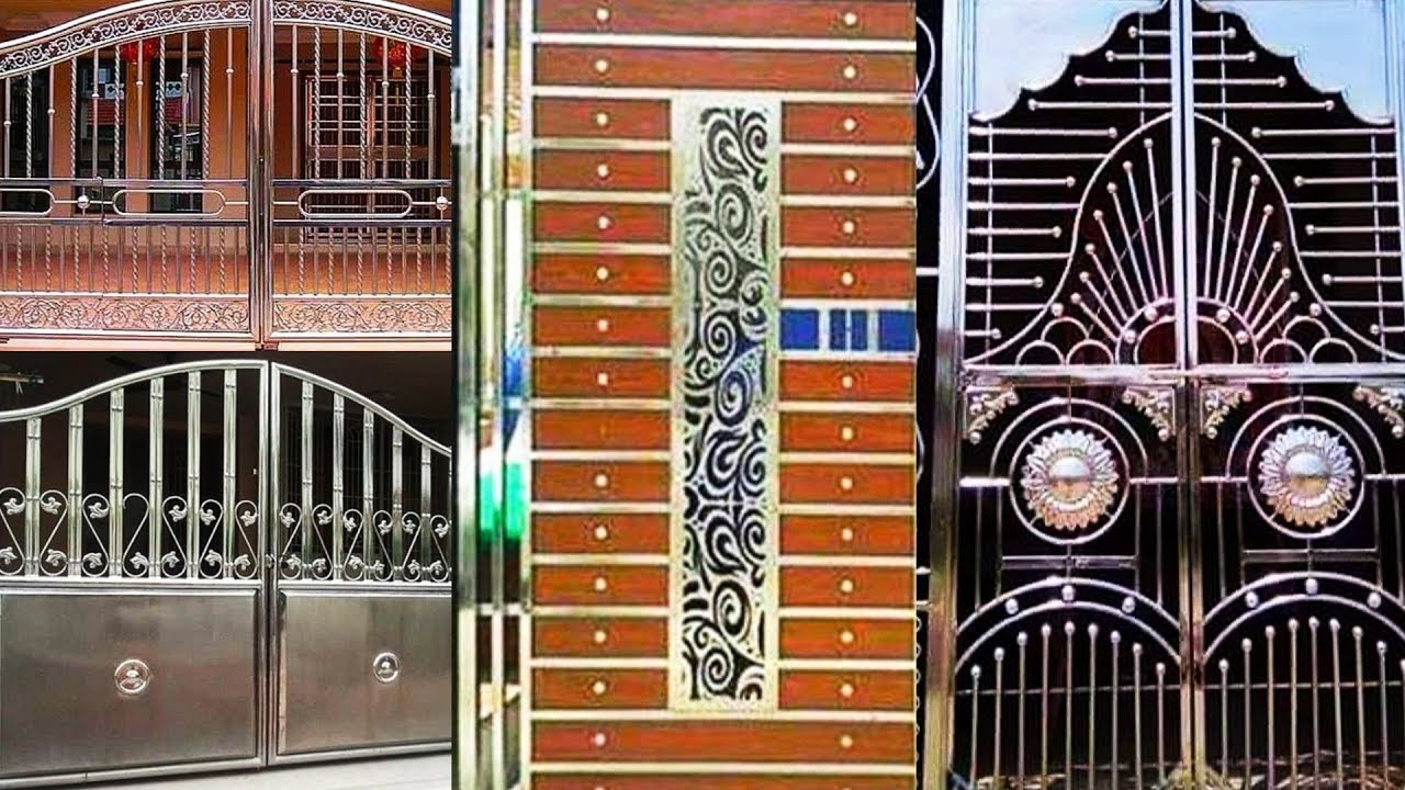 STAINLESS STEEL GATE DESIGN - YouTube