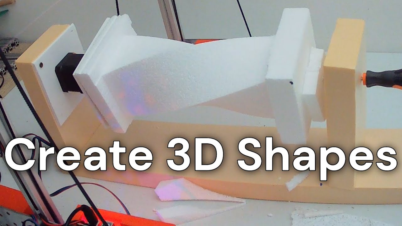 From Foam to Form: Creating 3D Shapes column with a Hot Wire Cutter ...