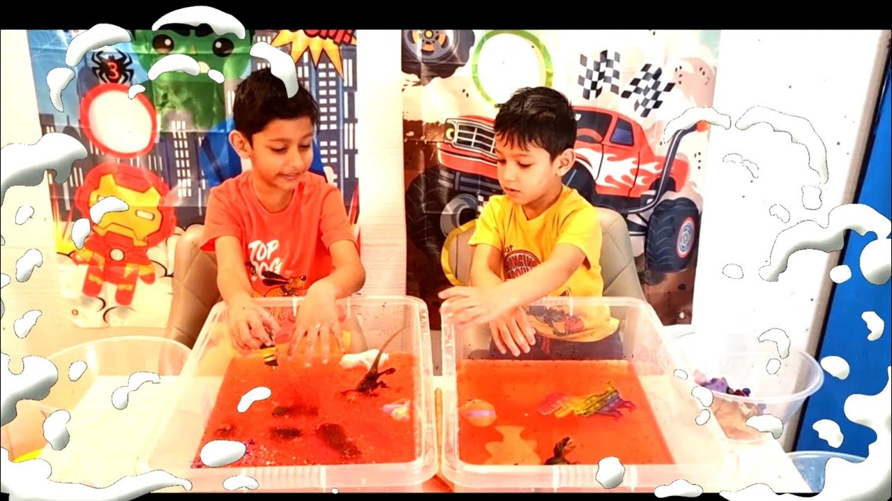Gooey Slime Making with Meet and Jimmy | Kids Slime Fun - YouTube