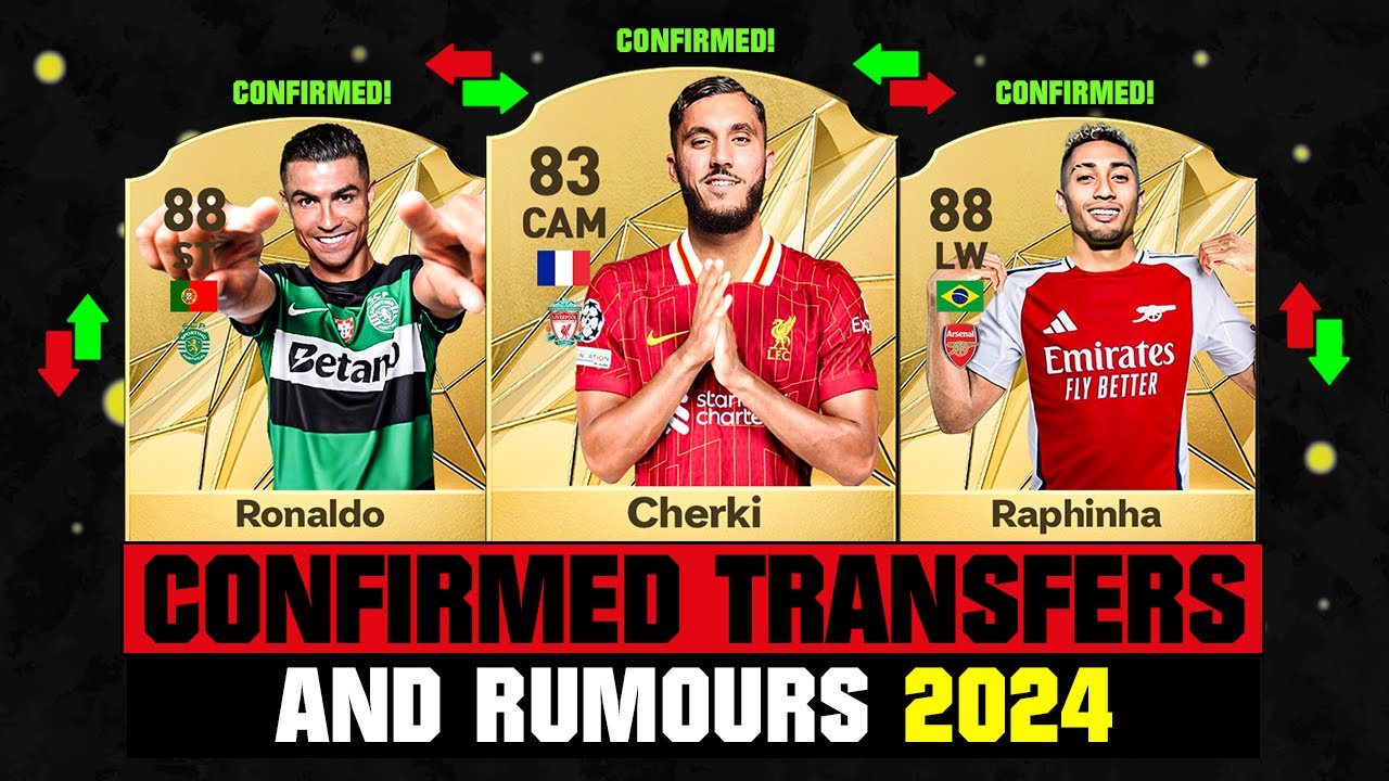 FIFA 25 | NEW CONFIRMED TRANSFERS & RUMOURS! 🤪🔥 ft. Cherki, Ronaldo ...