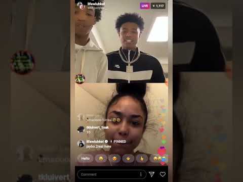 Luh Kel ON ig Live Talking With Fans