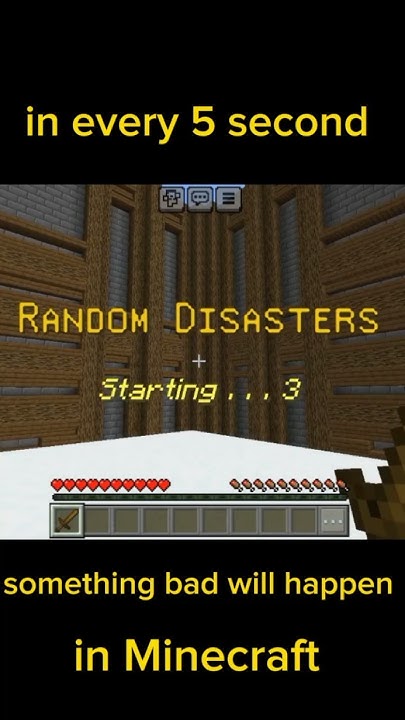 in every 5 seconds something bad will happen in Minecraft 😁 - YouTube
