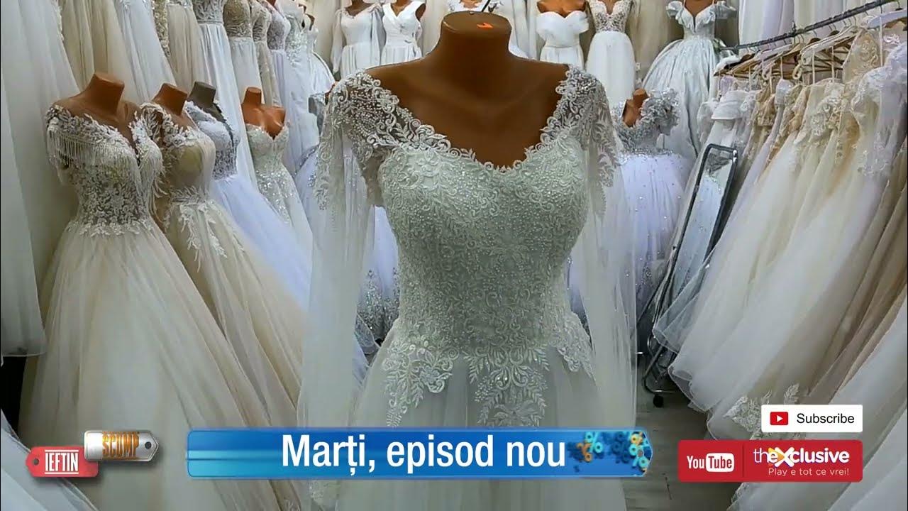 IEFTIN SCUMP (18.10.2022) - Rochii de mireasa produse in Romania! Care e cea mai ieftina? - YouTube