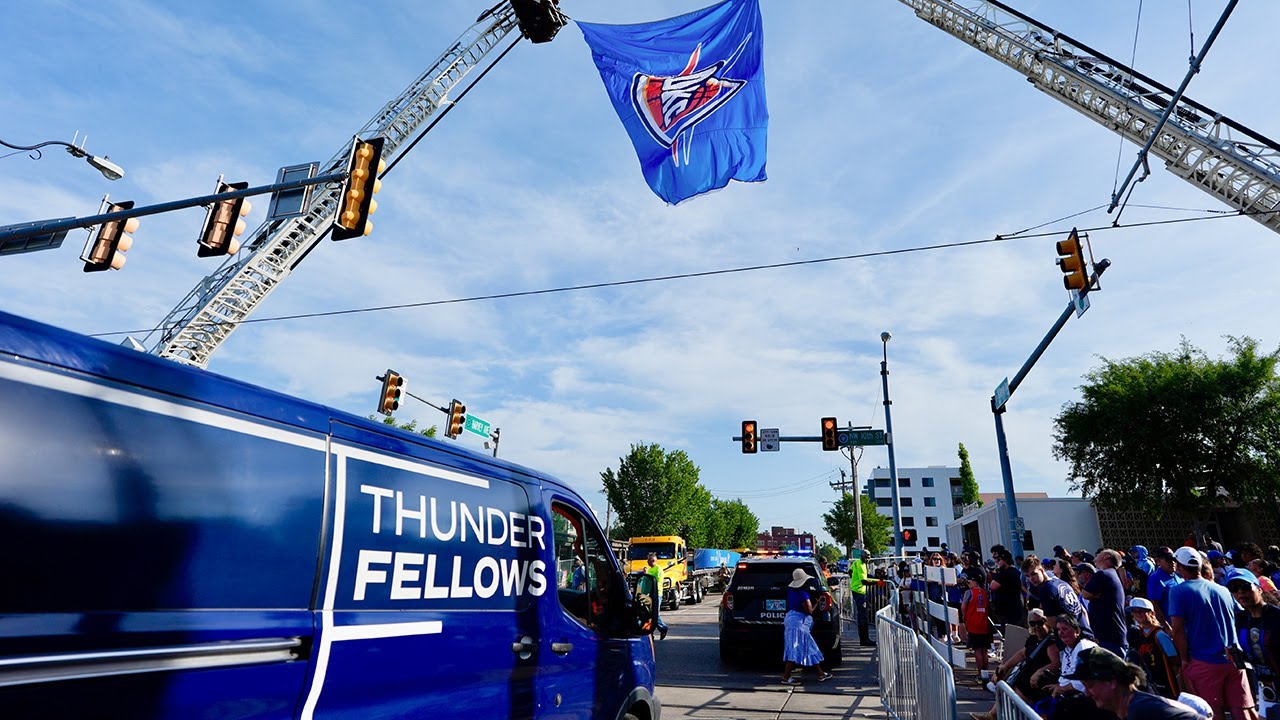Live: OKC Thunder parade celebrates 2025 NBA championship - YouTube