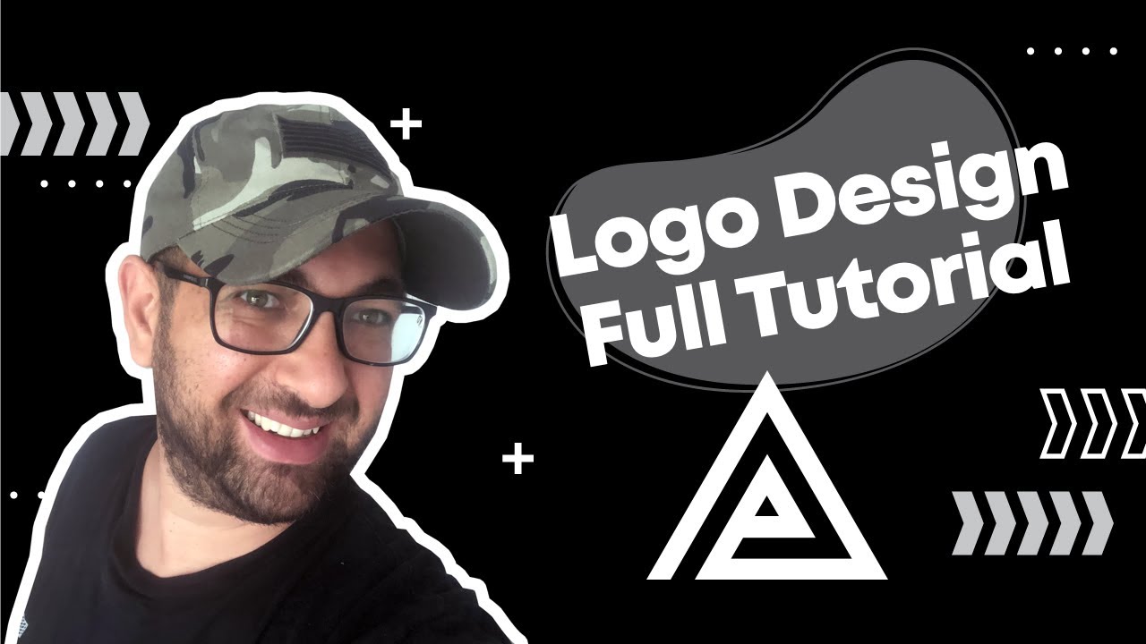 Illustrator Beginner Tutorial | Letter A Logo Design | Triangle Grid ...