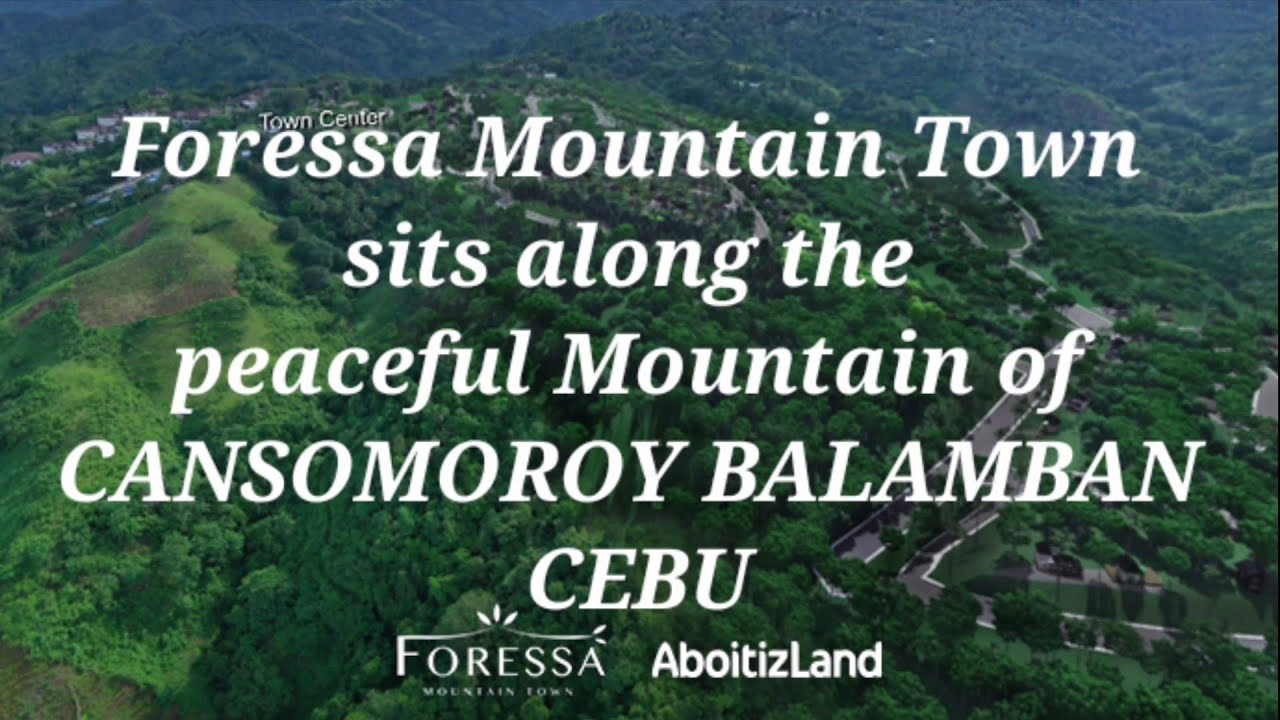 Foressa Mountain Town in Cansomoroy Balamban Cebu | Lot Only | Mountain ...