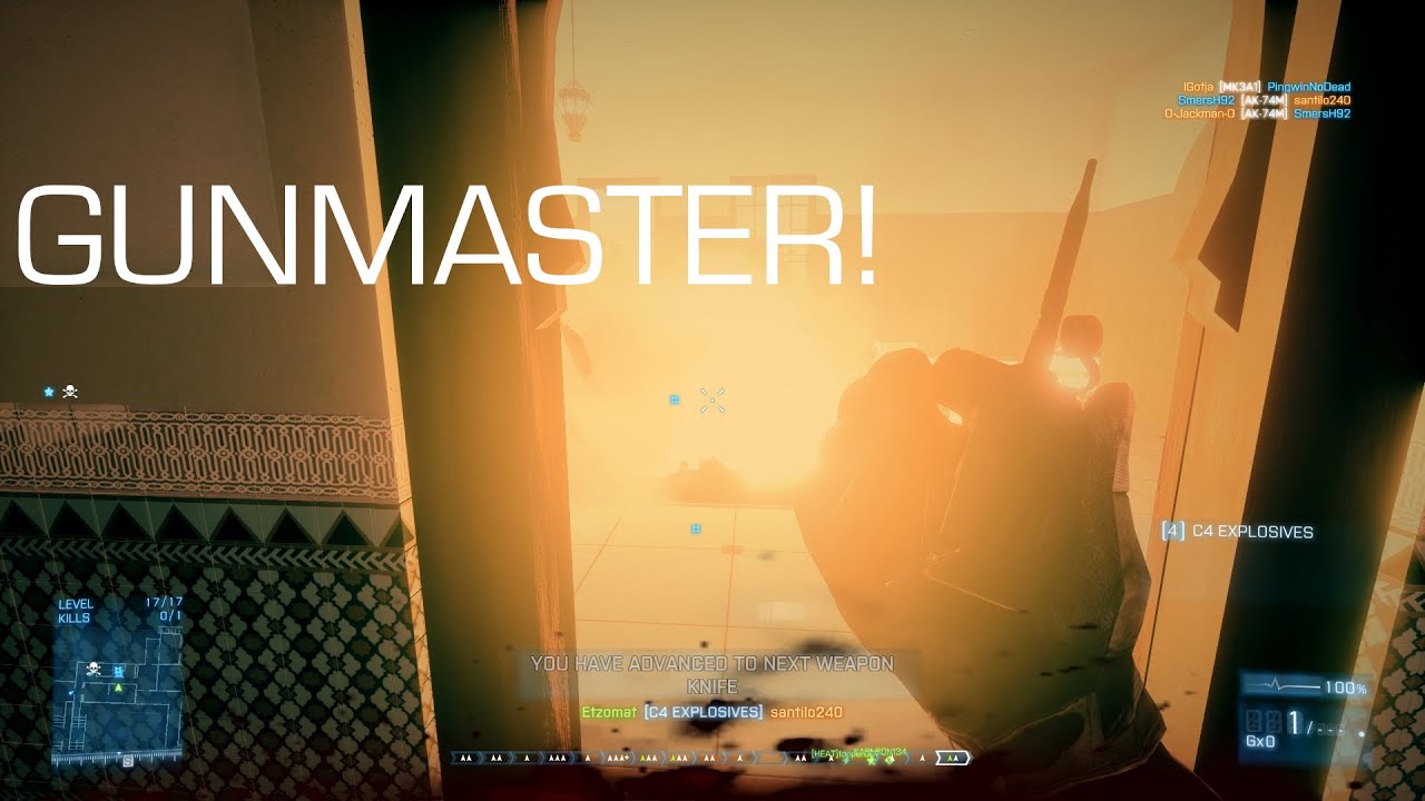Thrilling Gunmaster Gameplay - Battlefield 3 - YouTube