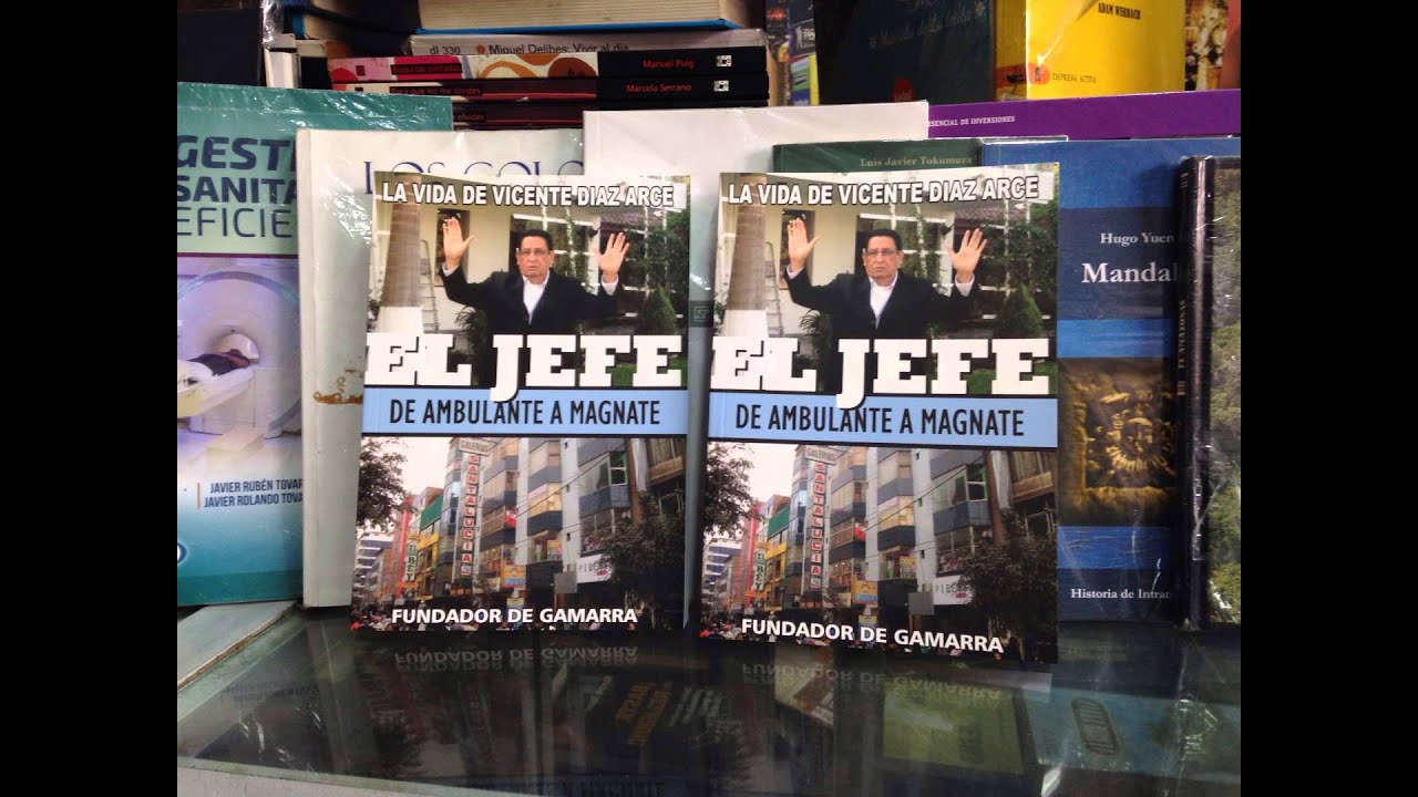 Libro "El Jefe" en librerías de Lima - YouTube
