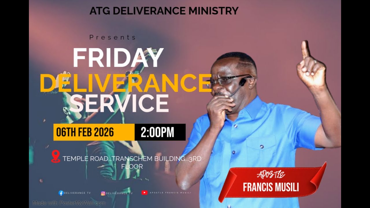 The Holy Spirit / Friday Deliverance Service / Apostle Francis Musili ...