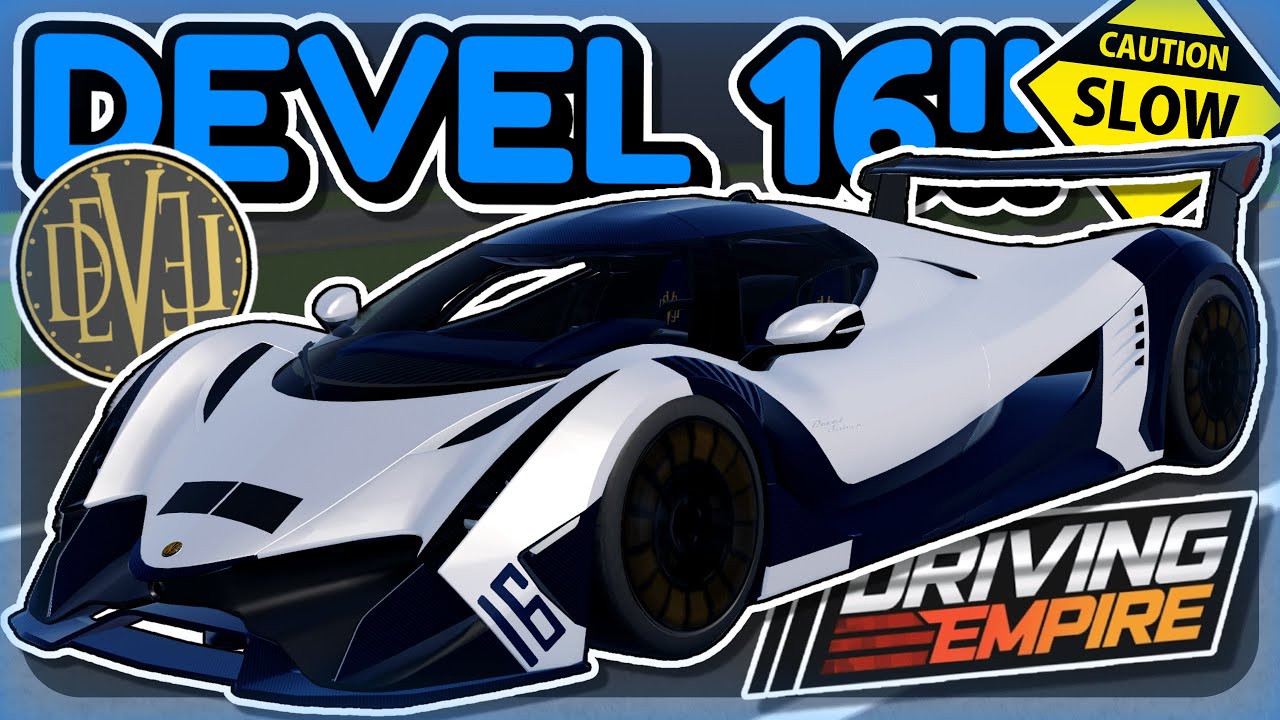 THE DEVEL 16 is NOW IN Driving Empire!! & It's kinda SLOW.. | Driving Empire Update! - Roblox ...